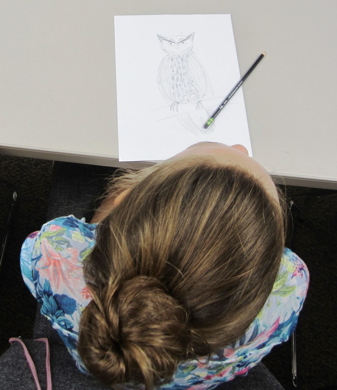 Project Tween Sketch a Bird of Prey July 2015