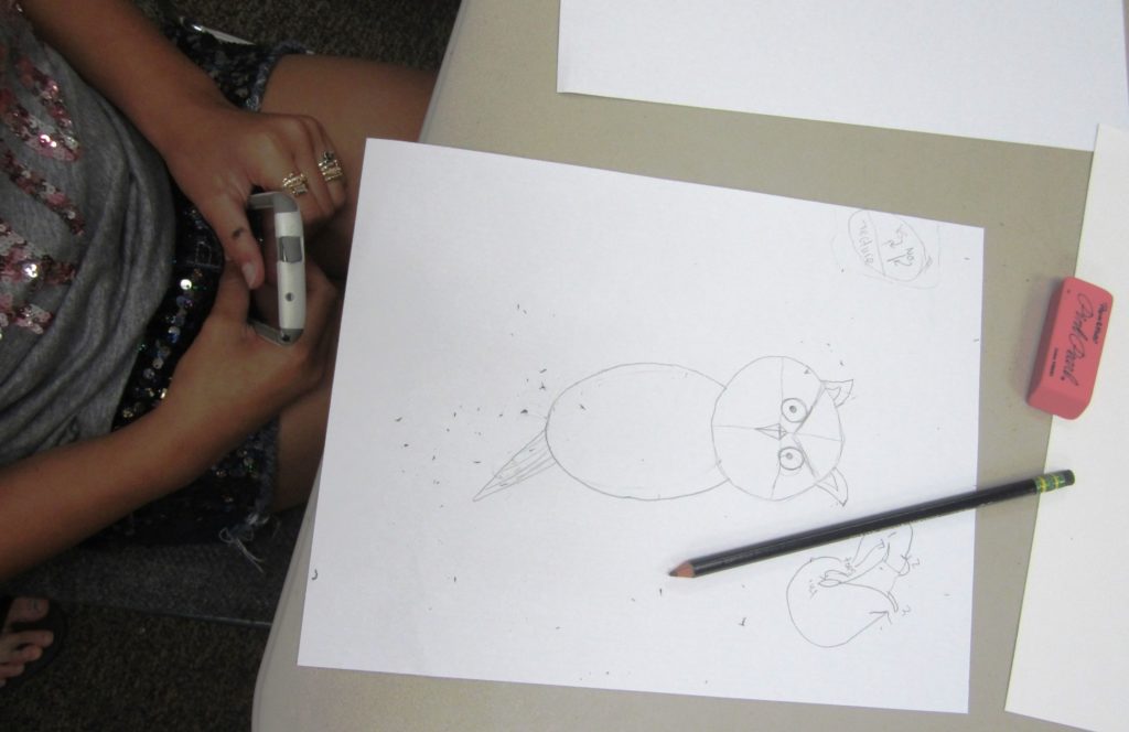 Project Tween Sketch a Bird of Prey July 2015