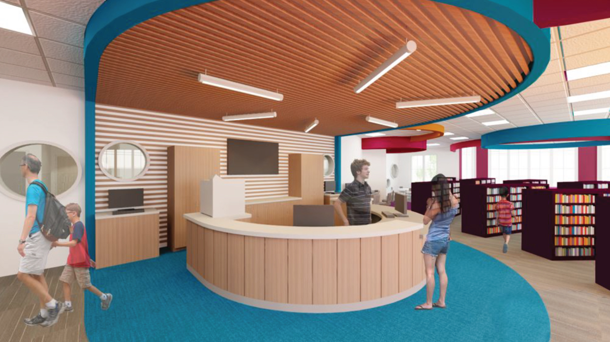Evolution – Library Renderings Round 2 – Huntley Area Public Library