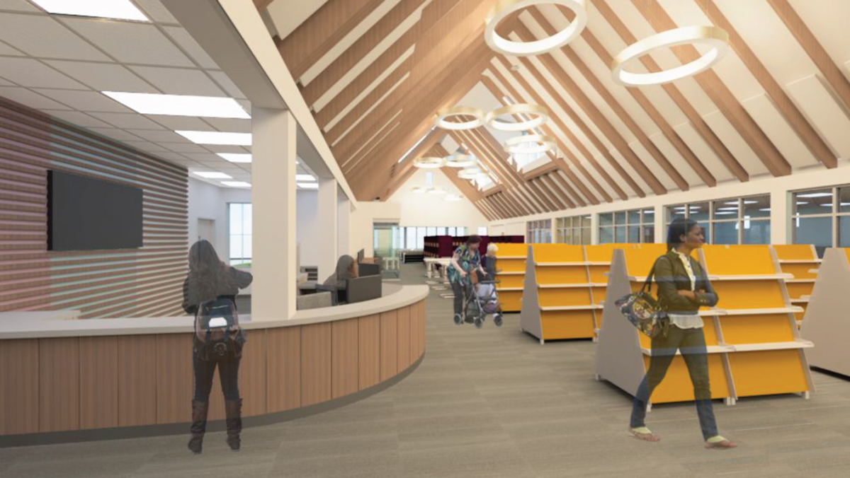 Evolution – Library Renderings Round 2 – Huntley Area Public Library