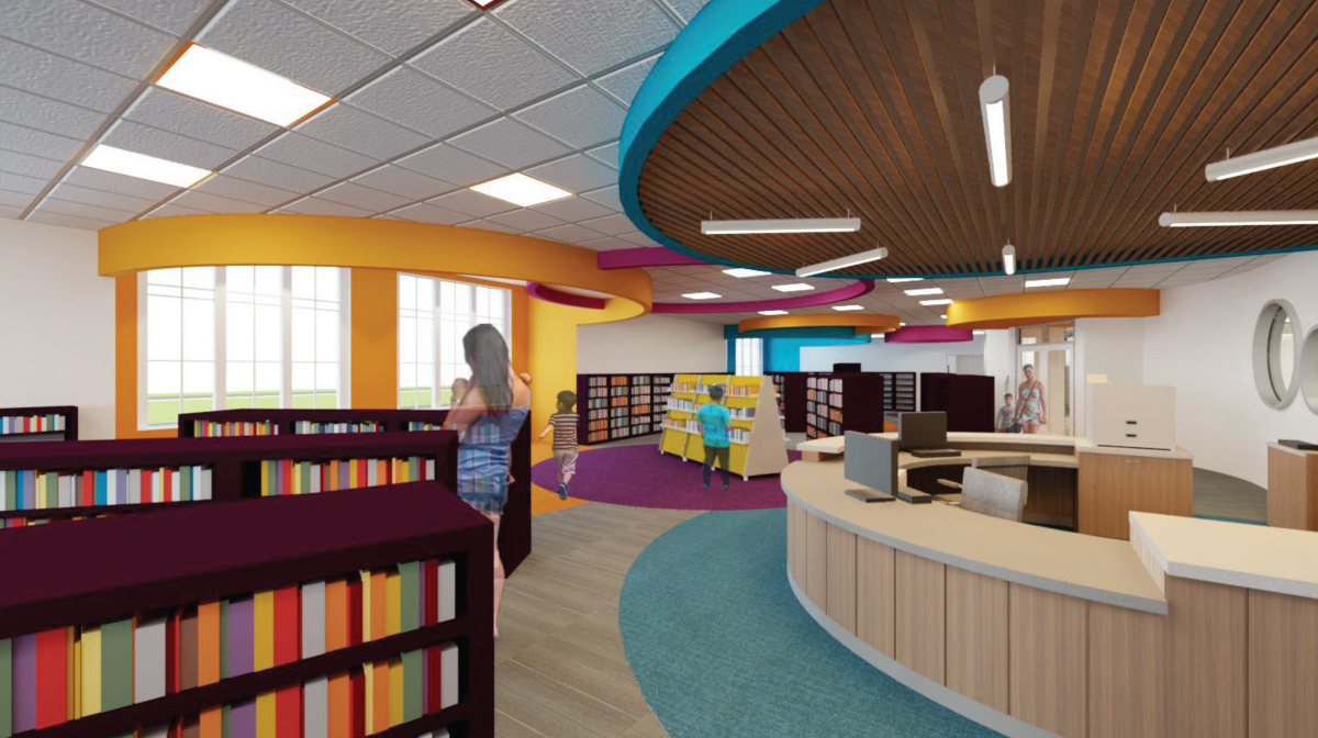 Evolution – Library Renderings Round 2 – Huntley Area Public Library