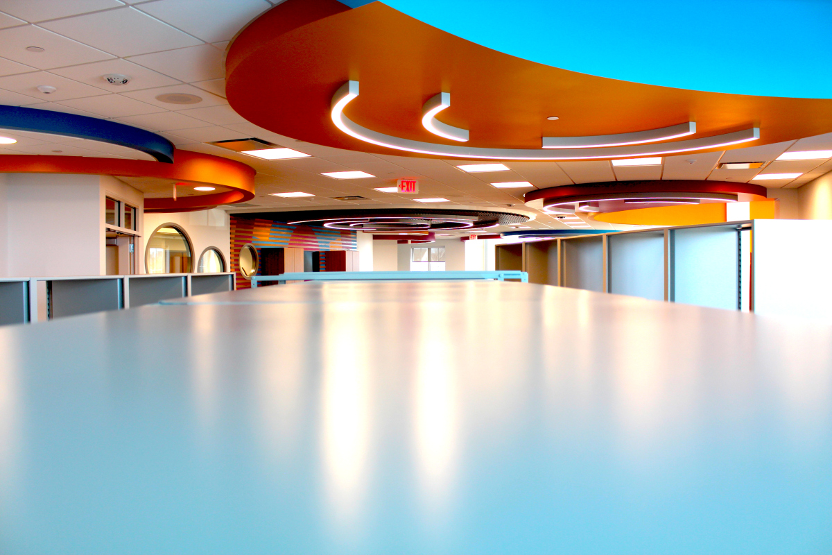First Look: The Children's Area of the New Library Addition - Huntley ...
