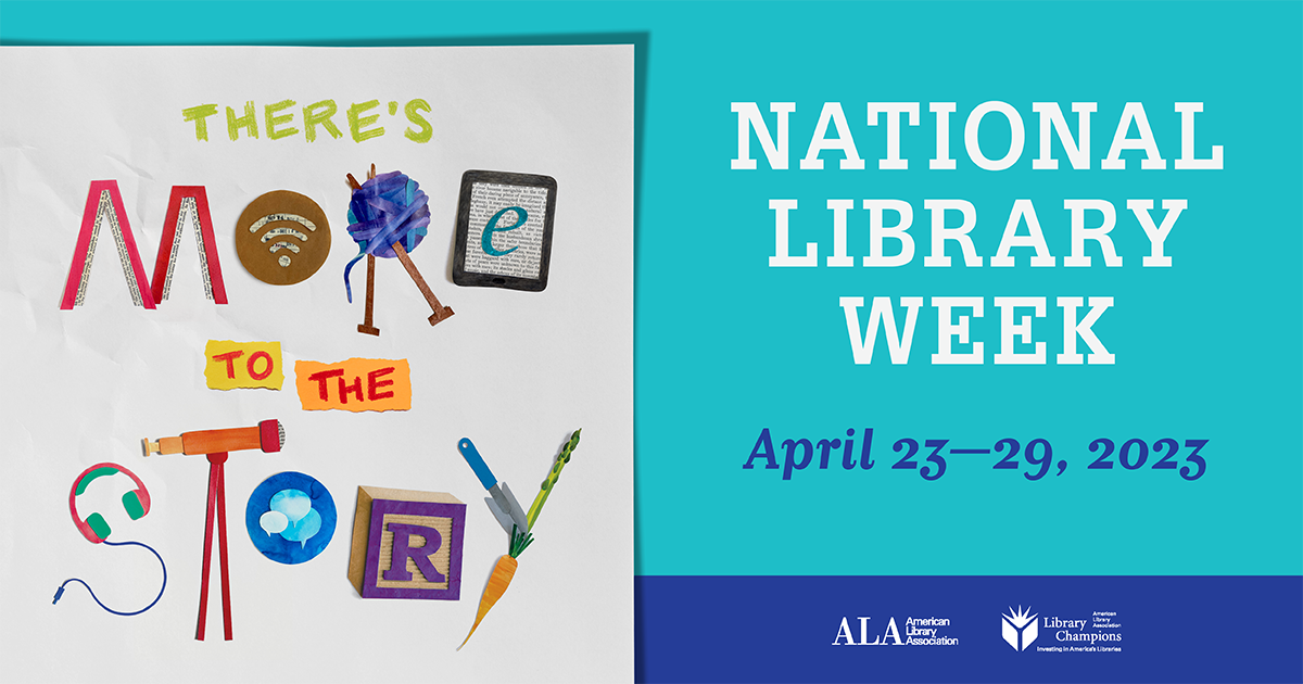 Thank you for celebrating National Library Week with us!