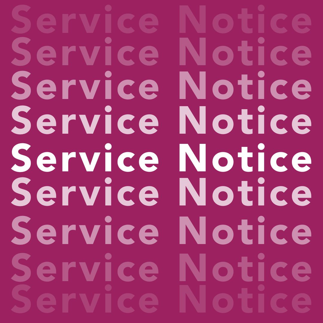 SERVICE NOTICE: Library Catalog and Account Access to be Temporary ...