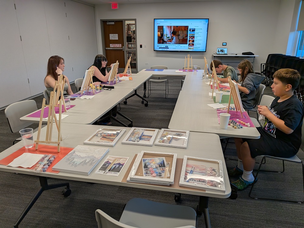 Paint by Number Gallery (September 2025) - Huntley Area Public Library